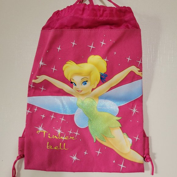 Source Unknown | Bags | Tinkerbell Drawstring Bag | Poshmark